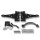 Gartentor Beschlag-Set schwarz – Torfalle & T-Scharniere in Classic D